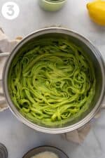 20-Minute Green Pasta with Spinach Silken Tofu Sauce - Grateful Grazer