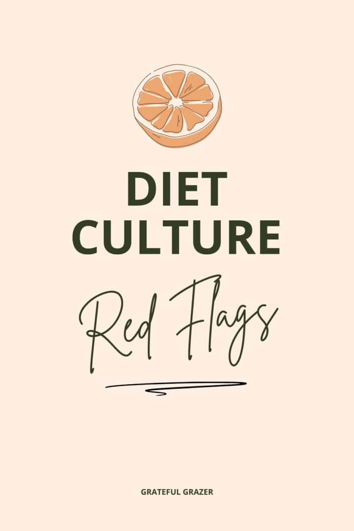 Diet Culture Red Flags: How to Spot Harmful Food Rules