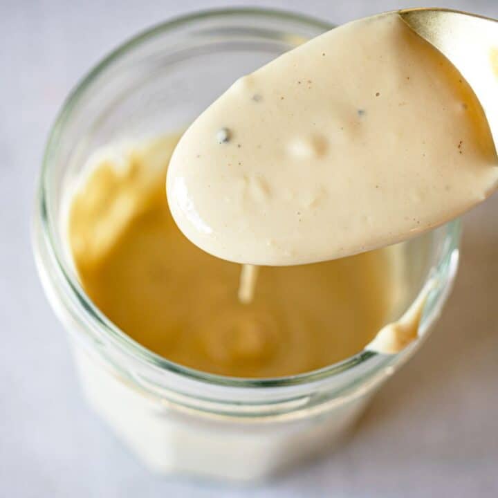 Lemon Tahini Dressing with Garlic (Quick and Easy) - Grateful Grazer